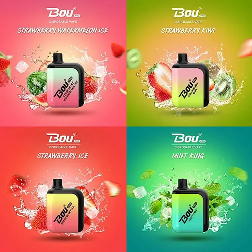 Bou Pro 7000 Puff Crystal Disposable Vape - 7000 Puffs, Mesh Coil, 13 ...